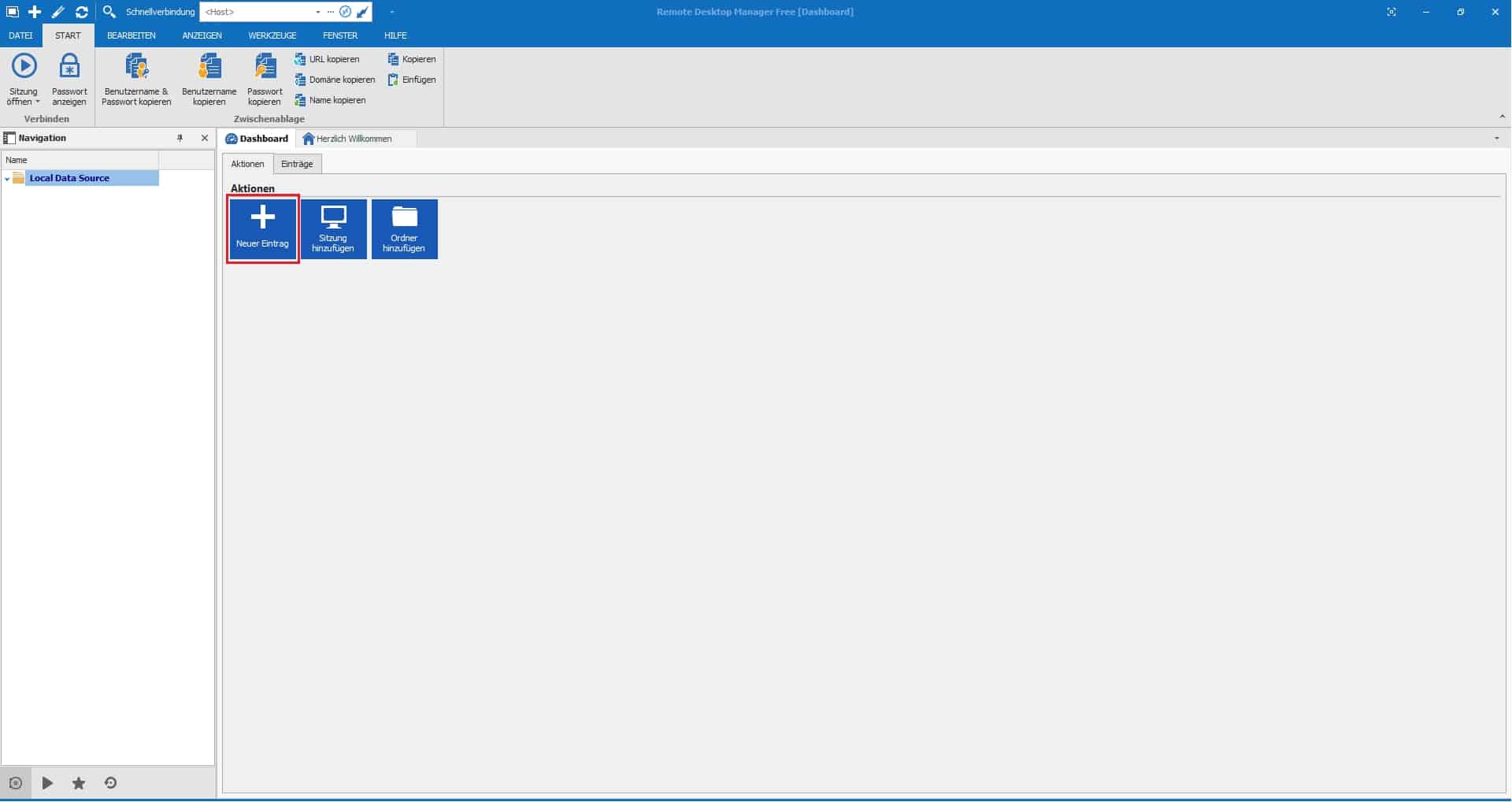 Integration von pcvisit in Remote Desktop Manager