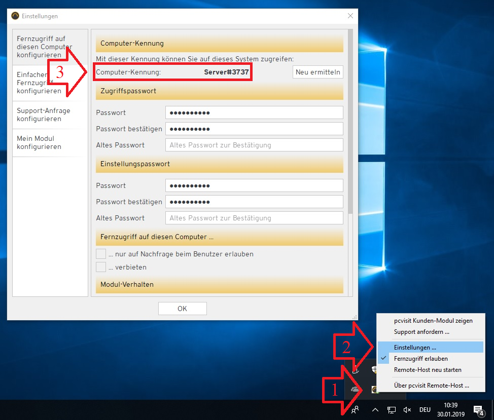 Anleitung: Fernzugriff auf unbeaufsichtigte Computer in Drittsysteme ...